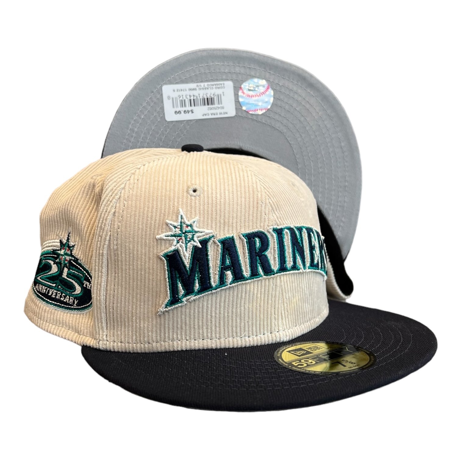 New Era Seattle Mariners Cord Classic 59FIFTY Fitted Hat