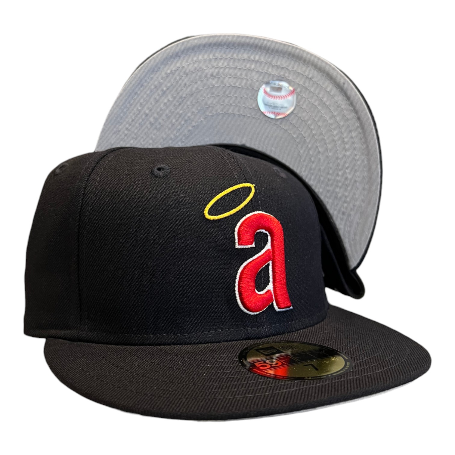 New Era Anaheim Angels 59FIFTY Fitted Hat Cap Navy Blue