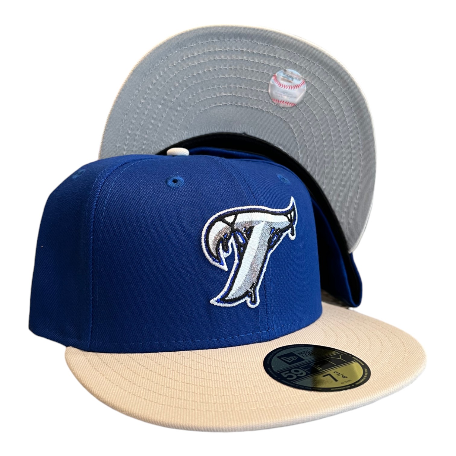New Era Toronto Blue Jays 59FIFTY Fitted Hat Black Drip Logo Pack