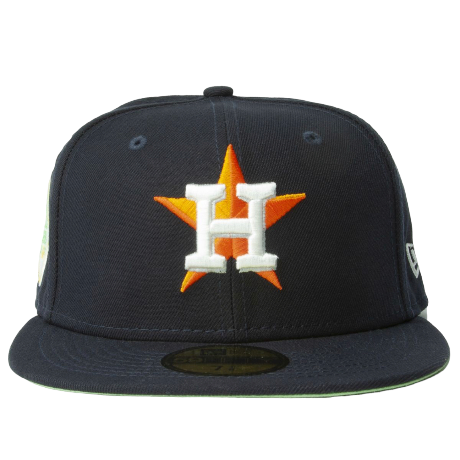 New Era Houston Astros 59FIFTY Fitted Hat 2017 World Series Champs Patch
