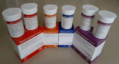 ACCU ANSWER isaw® 150 Test Strips: Glucose, Haemoglobin, Cholesterol ...