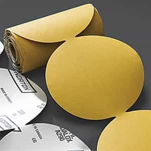 Norton 6" P400C Grit Disc Roll, 100 Discs