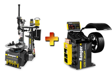 Ranger R76ATR-L Tire Changer & DST-2420 Wheel Balancer
