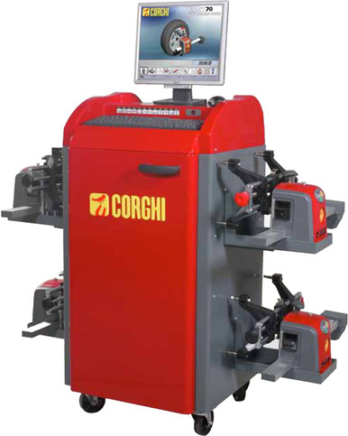 Corghi Exact 70 Computerized Wheel Aligner
