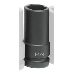 Grey Pneumatic 1" Drive 1-1/4" Extra Deep Thin Wall Impact Socket ...