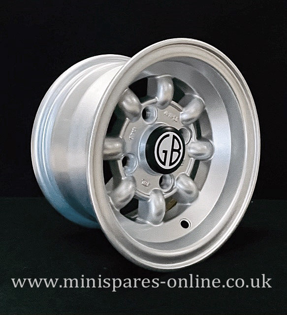 6x10 Silver GB Minilight Alloy Wheel Rim or Package for Classic Mini ...