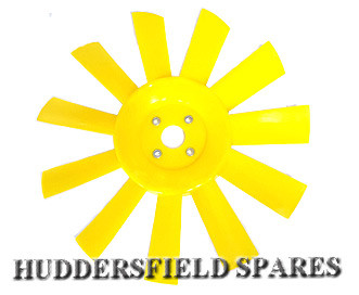 Yellow Plastic 11 blade fan - Classic Mini - Huddersfield Spares Limited