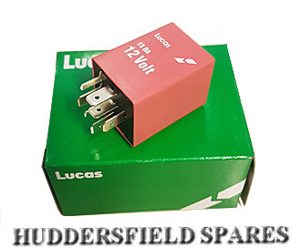 12V Lucas pink relay for dim dip control, YWC10050 - Huddersfield ...