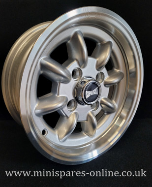 .5x12 Silver (polished rim) Superlight Deep Dish Alloy Wheel Rim or ...