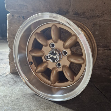 7X13 Gold Superlight Alloy Wheel 1 off - R13:2 - Huddersfield Spares ...
