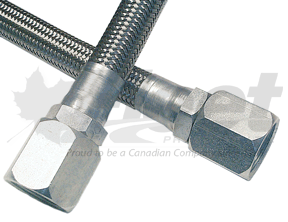 TY036 | 36" Steel Braided Line | Air Compressor Discharge Line