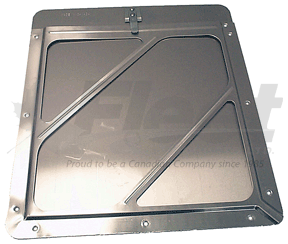 RA910 | Single Clip Aluminum Placard Holder
