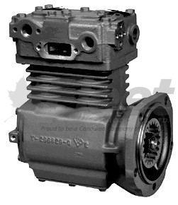 5000602X | TF-550 Detroit Compressor (60-Series, Flange Mount)