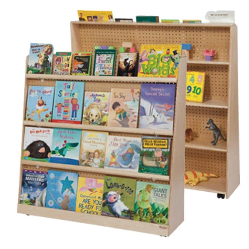 WD14300 Double Sided Book Display 50"H - WoodDesigns