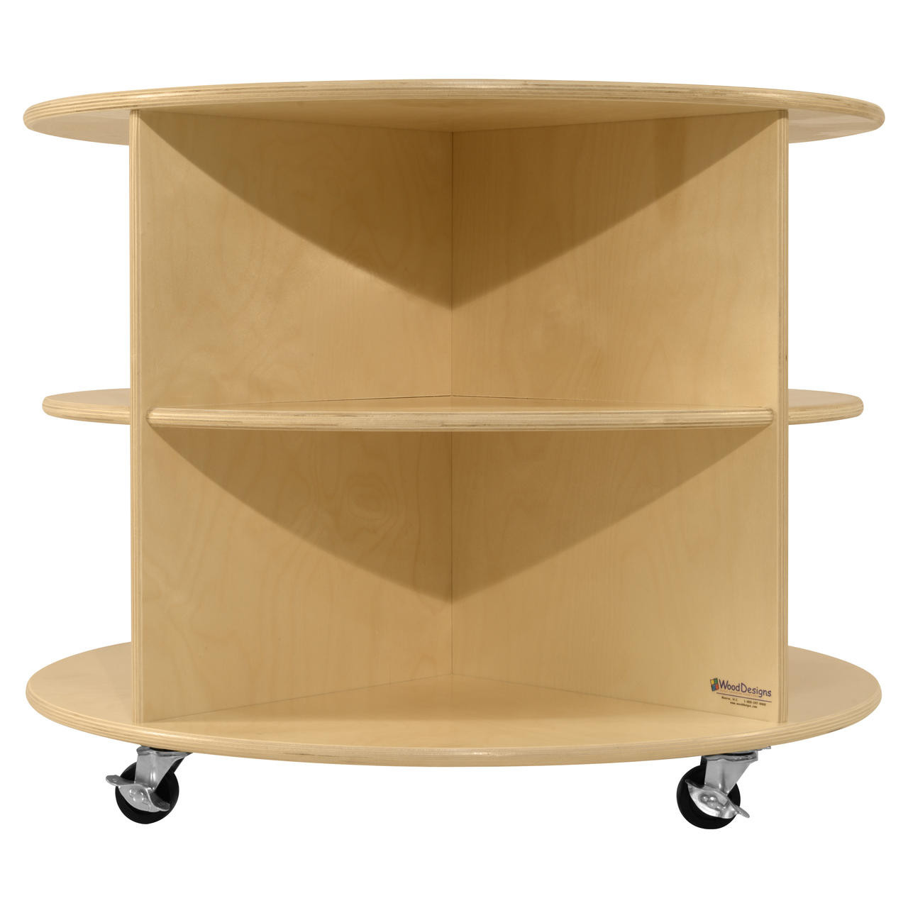 23 1/2" H Circular Storage Unit - WoodDesigns