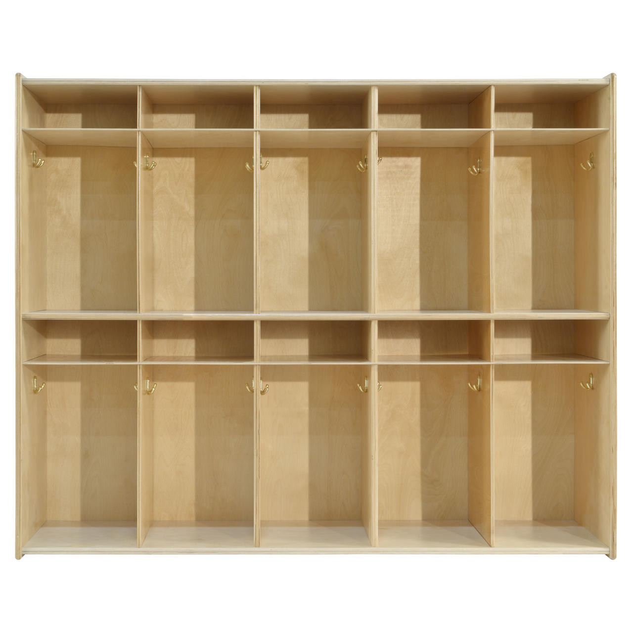 Contender 10-Section Locker with Translucent Trays - RTA - WoodDesigns