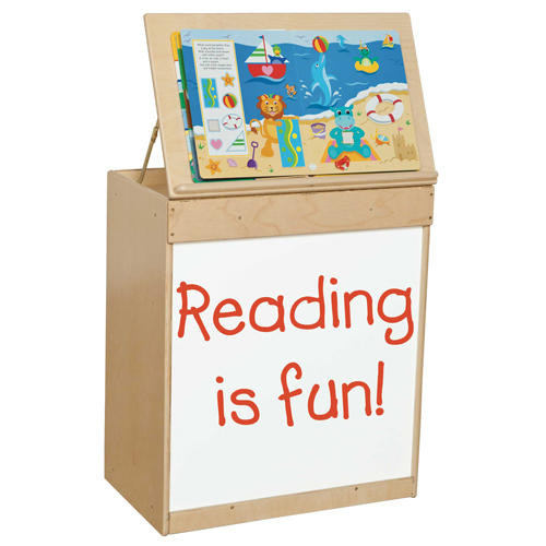 WD24100 Big Book Display with Markerboard - WoodDesigns