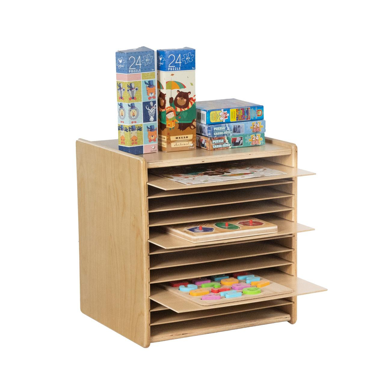 WD33200 Tabletop Puzzle Rack - WoodDesigns
