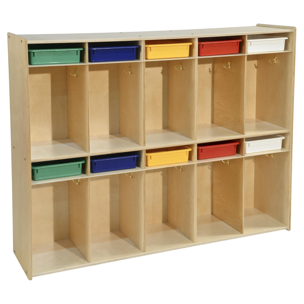 Products - Lockers - 10 Section - WoodDesigns