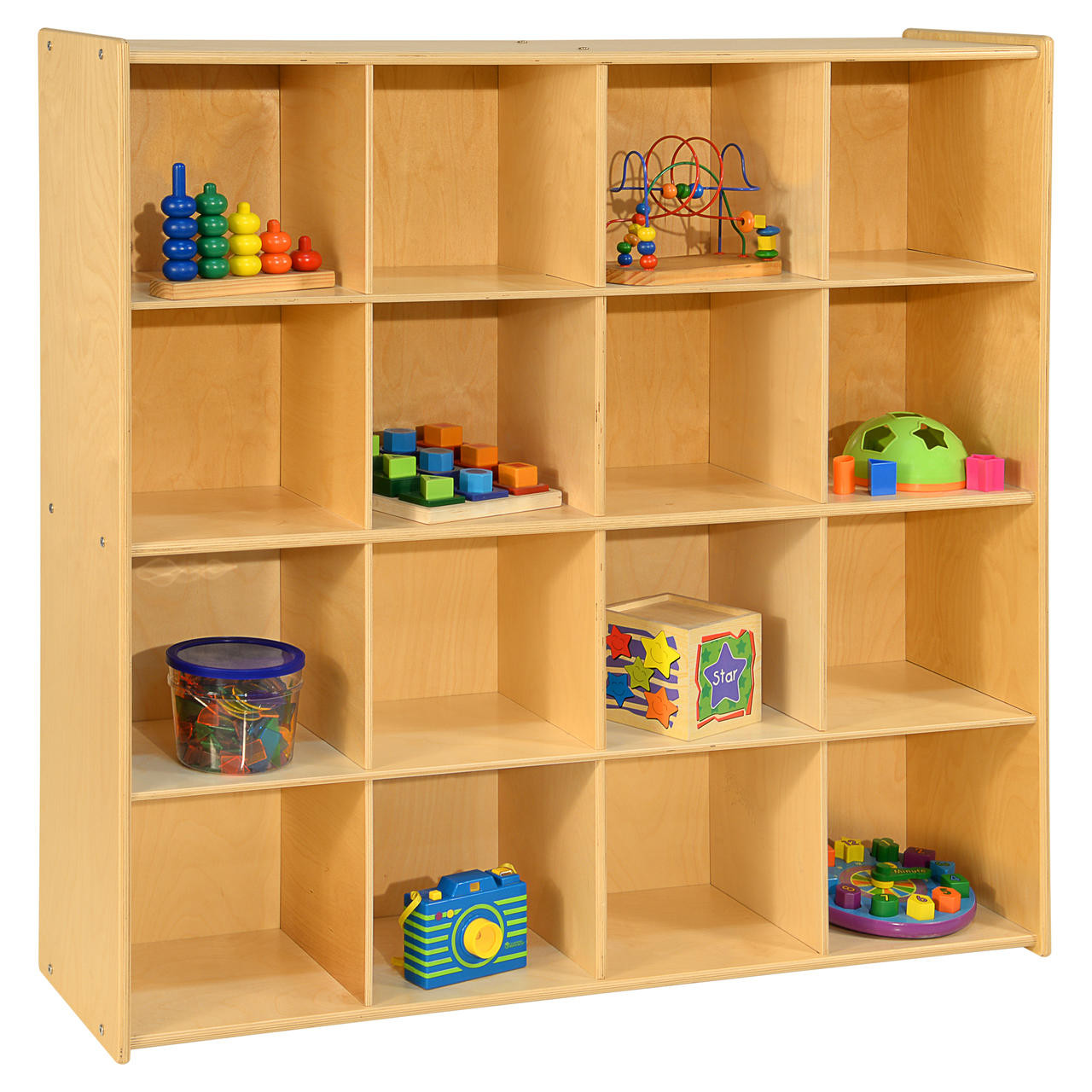 Contender Big Cubby Storage with 16 Cubbies - RTA - WoodDesigns