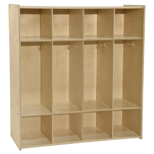 Products - Lockers - 4 Section - WoodDesigns