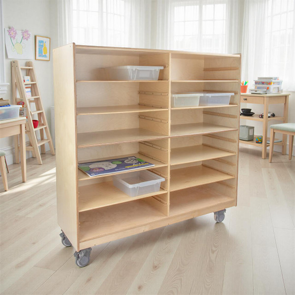 WD50400 Folding Rest Mat Storage - WoodDesigns