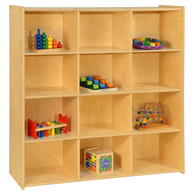 Contender Big Cubby Storage with 16 Cubbies - RTA - WoodDesigns