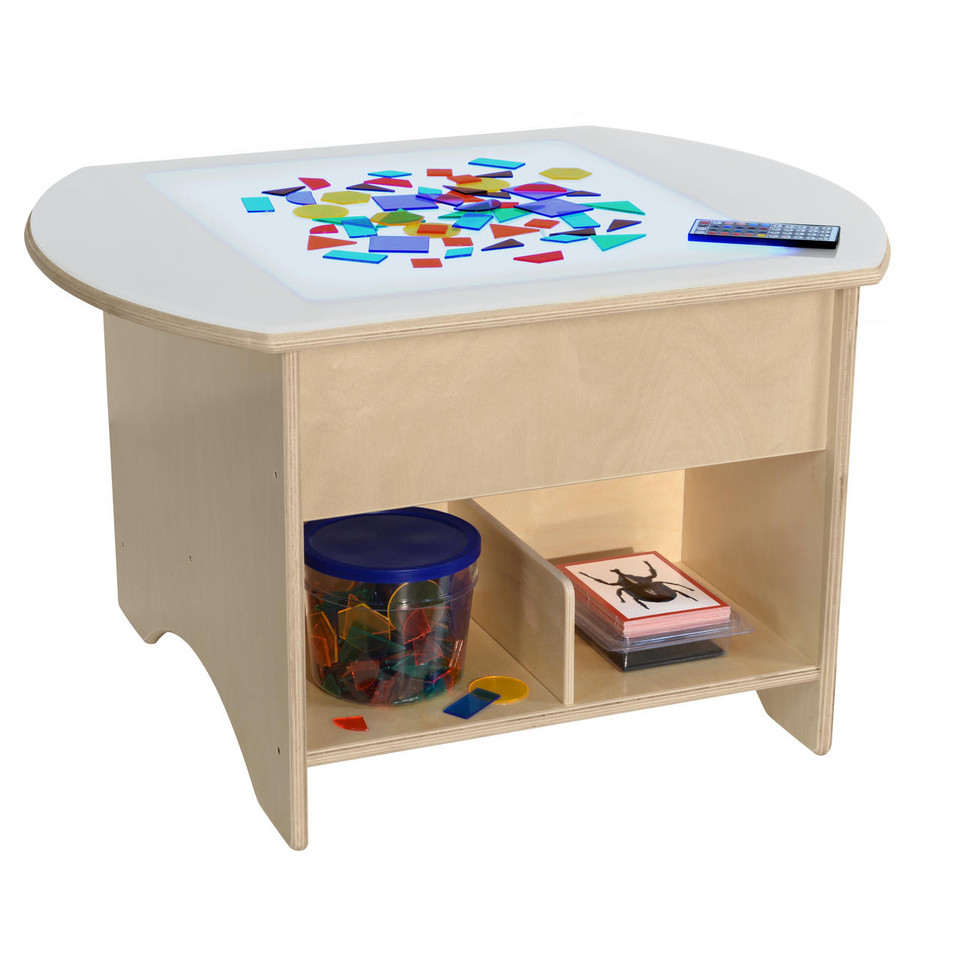 Brilliant Light Table 48" with Storage - WoodDesigns