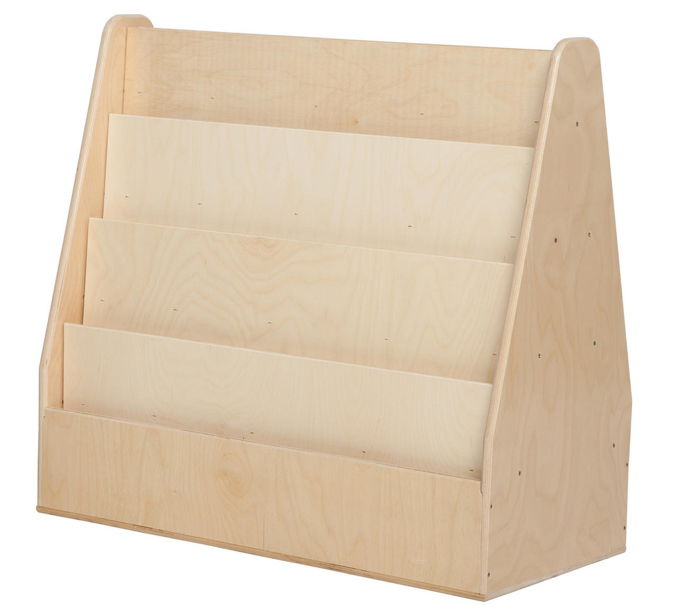WD14300 Double Sided Book Display 50"H - WoodDesigns
