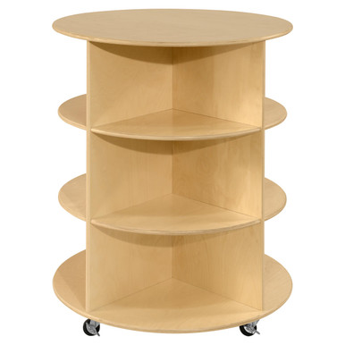 38" H Circular Storage Unit - WoodDesigns