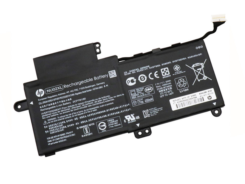 Genuine NU02XL HP Pavillion X360 M1 M1-U001DX HSTNN-UB6U Battery ...