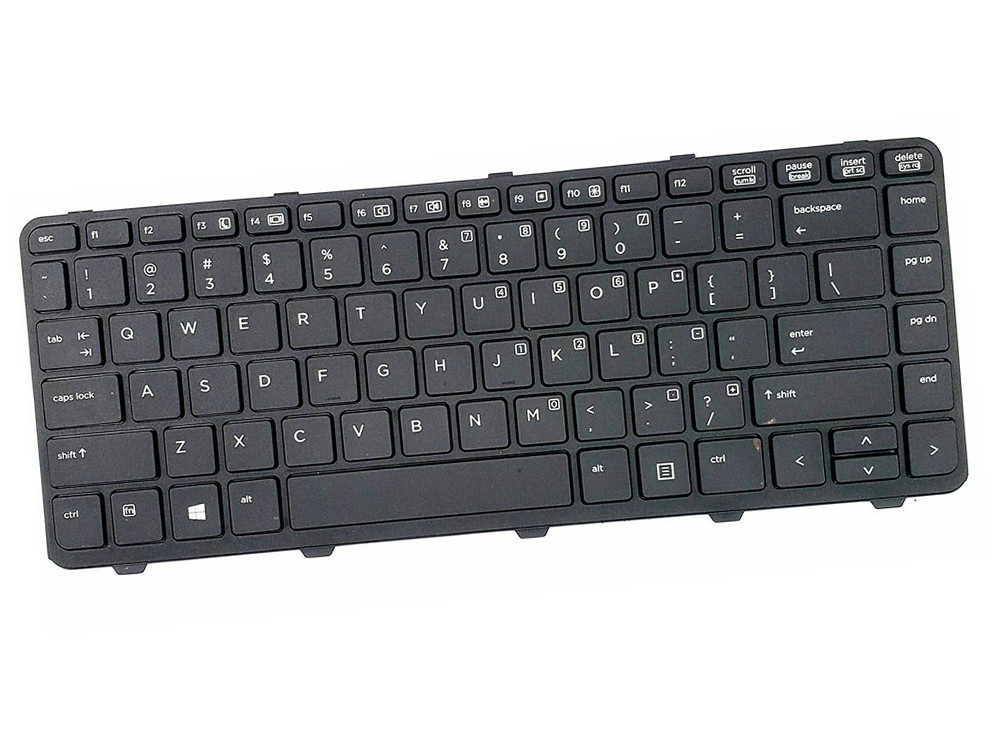 New HP ProBook 445 G1 445 G2 US Non-Backlit Laptop Keyboard ...