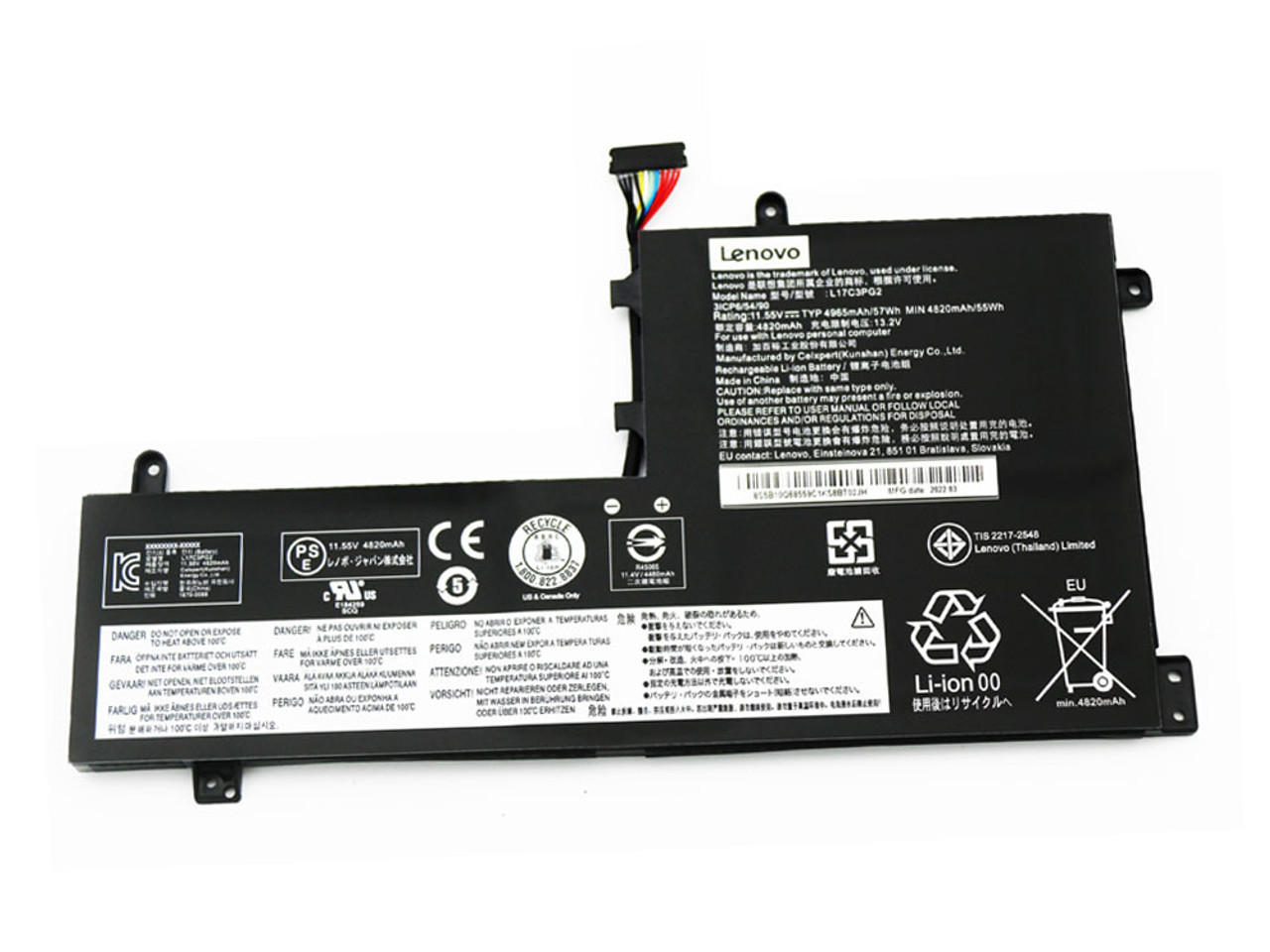 Genuine New Orig Lenovo L17M3PG3 L17M3PG2 L17M3PG1 Laptop Battery ...