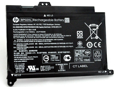 New Original Genuine HP BP02XL HSTNN-UB7B 849909-850 Notebook Battery ...