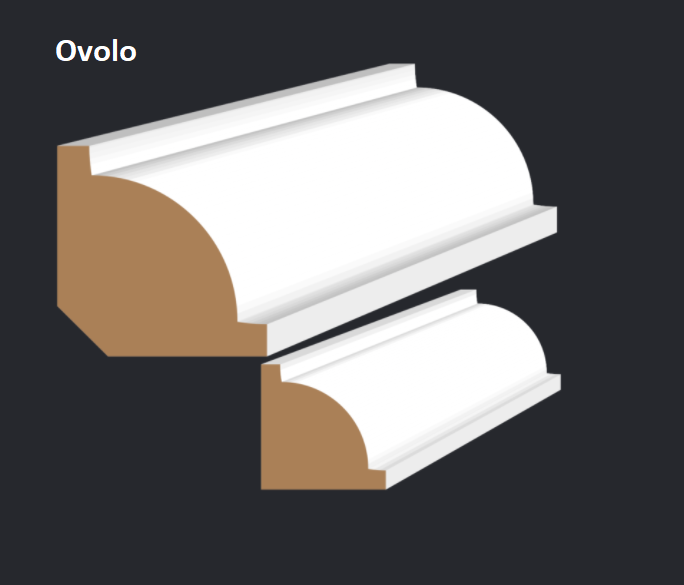 Ovolo F/J Pine Moulding 5.4m Length | Canterbury Timber