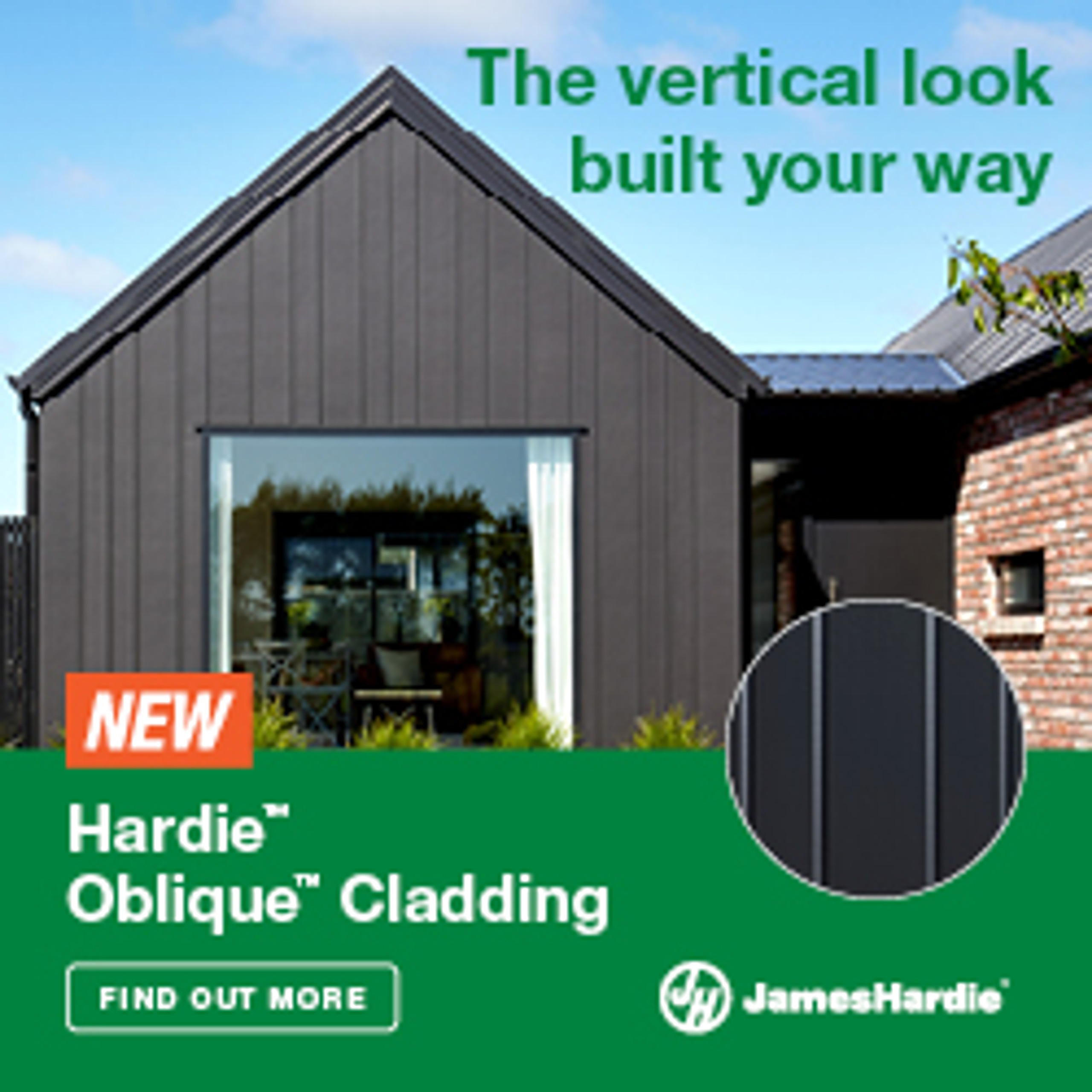 James Hardie Oblique Cladding - Unique, modern cladding choice ...