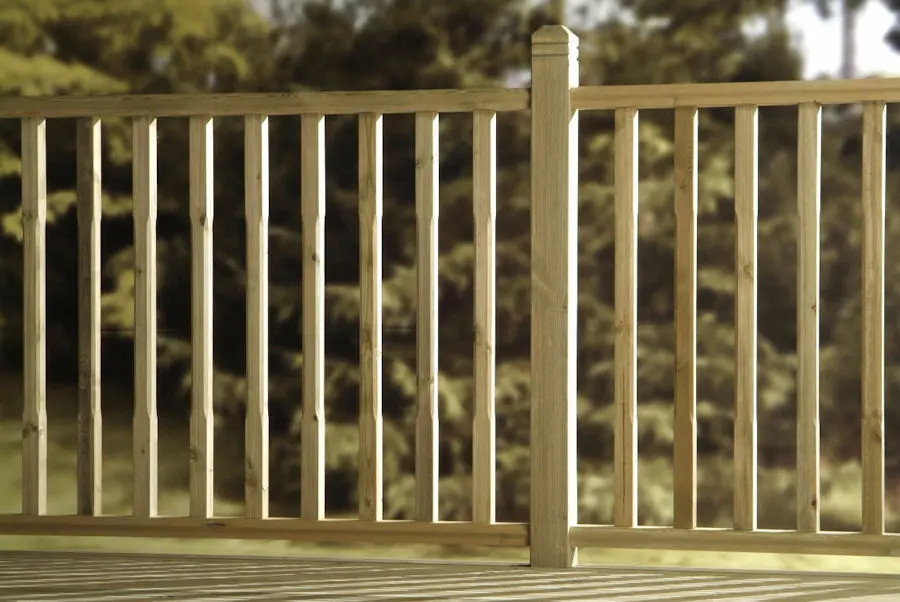 83x83x1250mm Weathered Contemporary Top Deck Post - Fulham Timber and ...