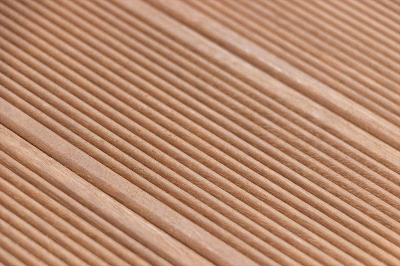 21x145mm Balau Hardwood Decking Board Grooved & Reeded