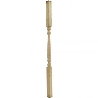 41x41x900mm Turned Traditional Spindles - Fulham Timber and Building ...