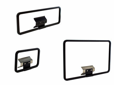 Retail Display Sign Holders - Plastic & Metal Sign Holders