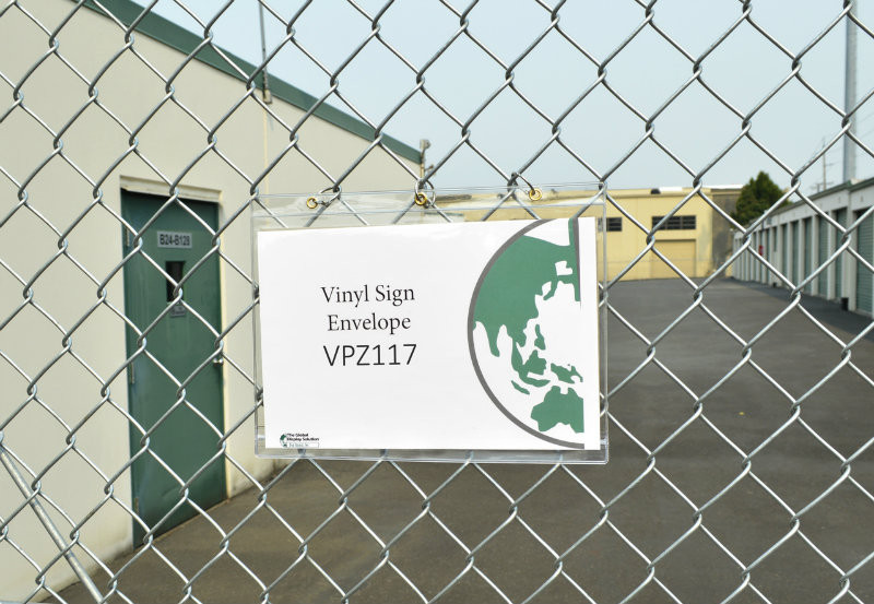 Vinyl Sign Holders – Clear Outdoor Sign Protectors