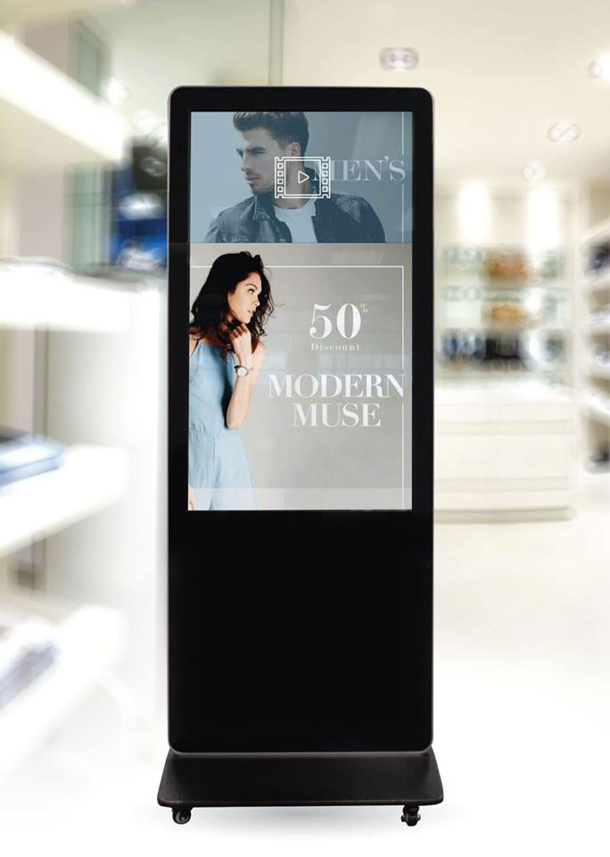 32" Digital Greeter Sign Display - Touchscreen - Android OS - The ...