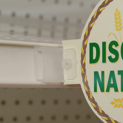 Flag Sign Gripper | 1.25" Channel Mount | Display Signs Perpendicular ...