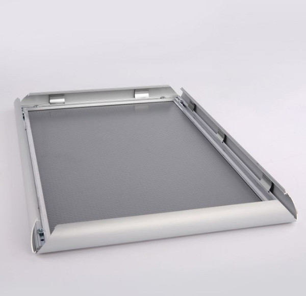 Aluminum Snap Sign Frame | 22"W x 28"H | Silver - The Global Display ...