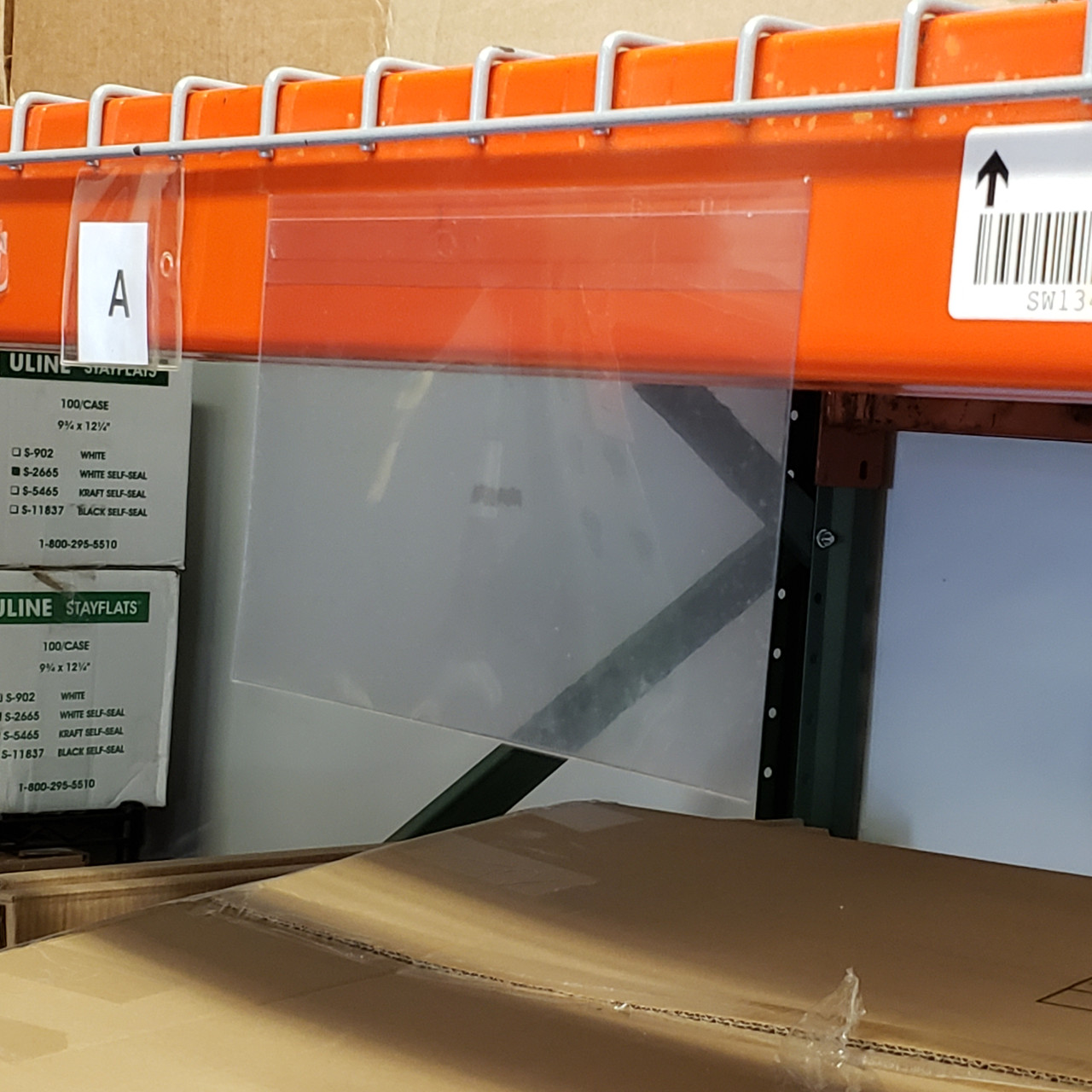 Shelf Edge Sign Holder w/ Adhesive - 11"w x 7"h - The Global Display ...