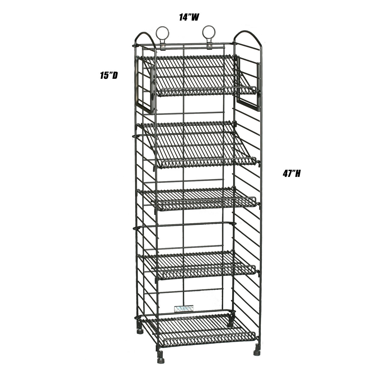Fold-Up Wire Display Rack - The Global Display Solution‚Ñ¢