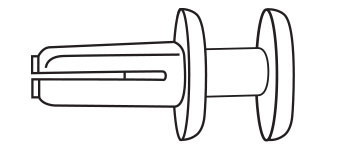 Perf Shelf Universal Fasteners 8/Pack