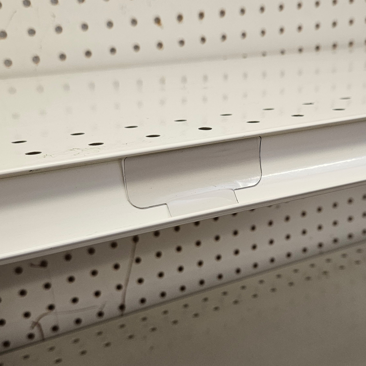 Price Channel Chip Strip w/Tab | 2.5"w | Clear