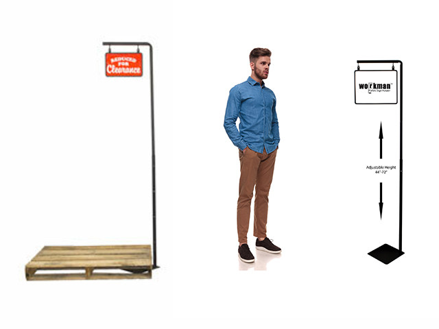 Floor Standing Sign Holders - The Global Display Solution™