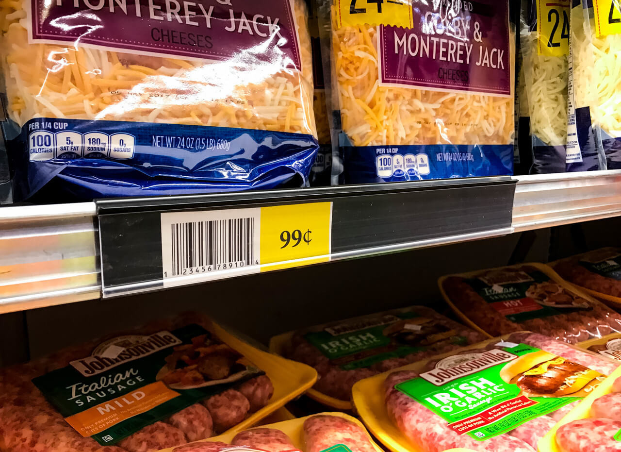 Freezer Label Holders | Cooler & Freezer Price Tag Holders